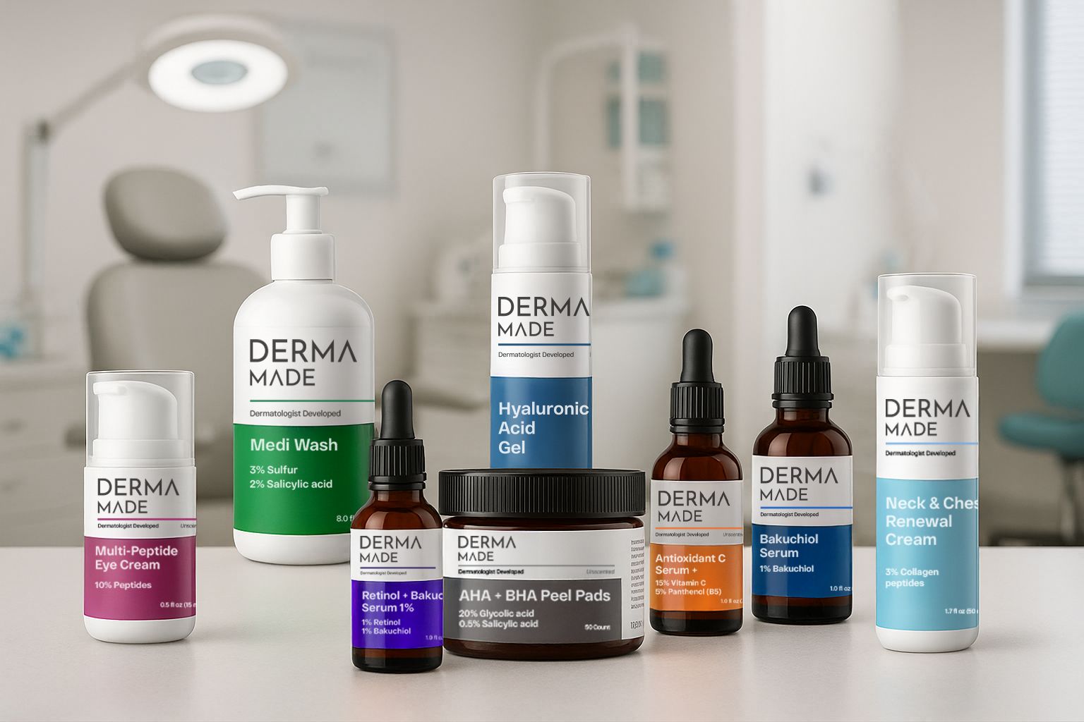 Get free samples - Derma Made